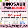 Dinosaur Maths Color by Numbers Printable Activity Dino Kids Birthday ...