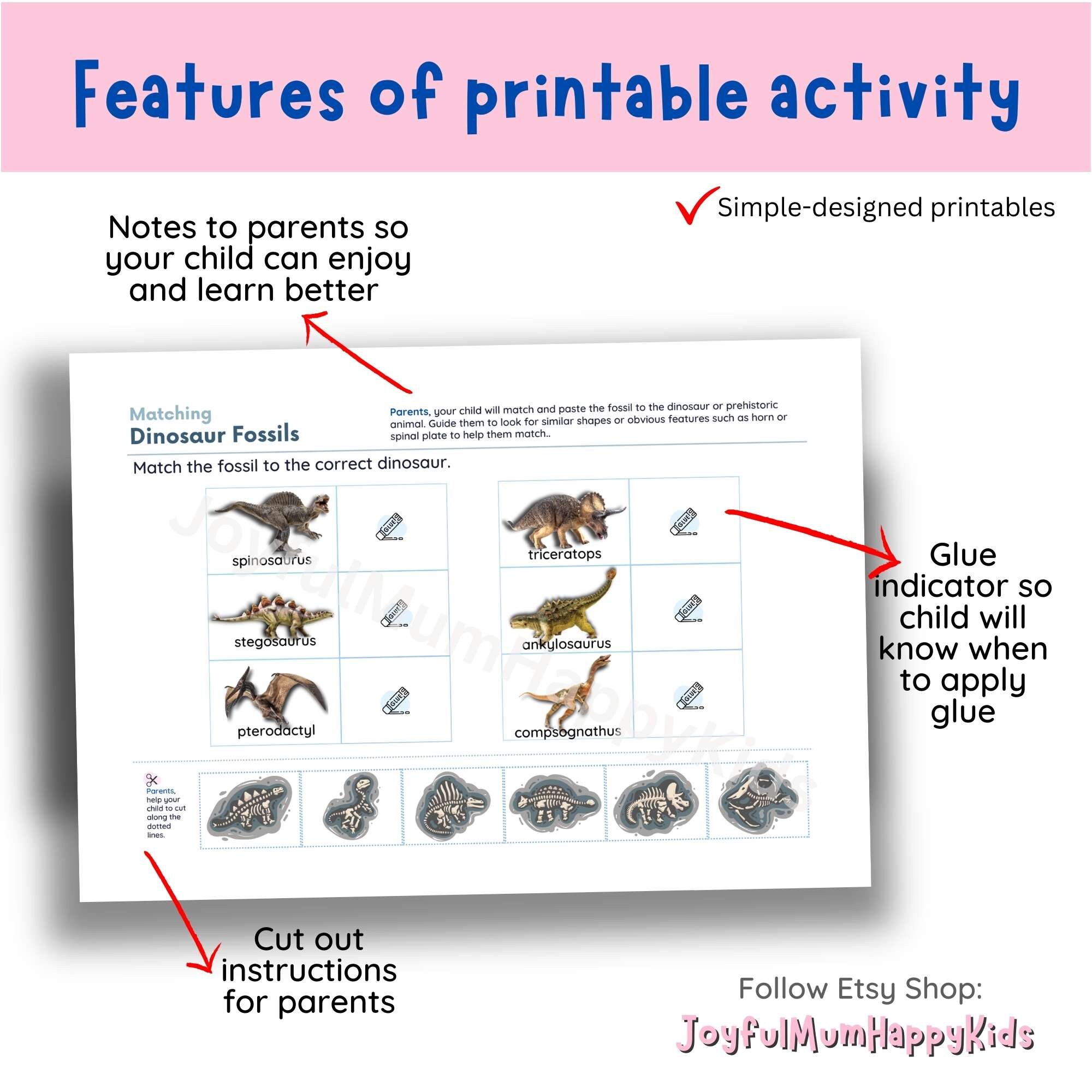 Dinosaur Busy Bundle Printable Activity for Boys Homeschool Preschool ...