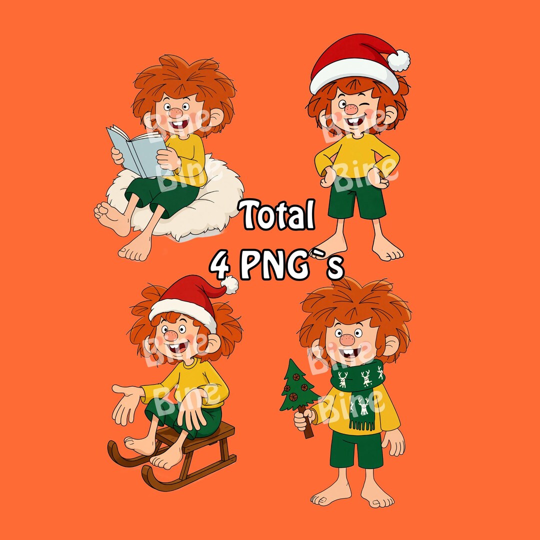 Pumuckl PNG - Pumukl Digital Download - Pumukli - Etsy