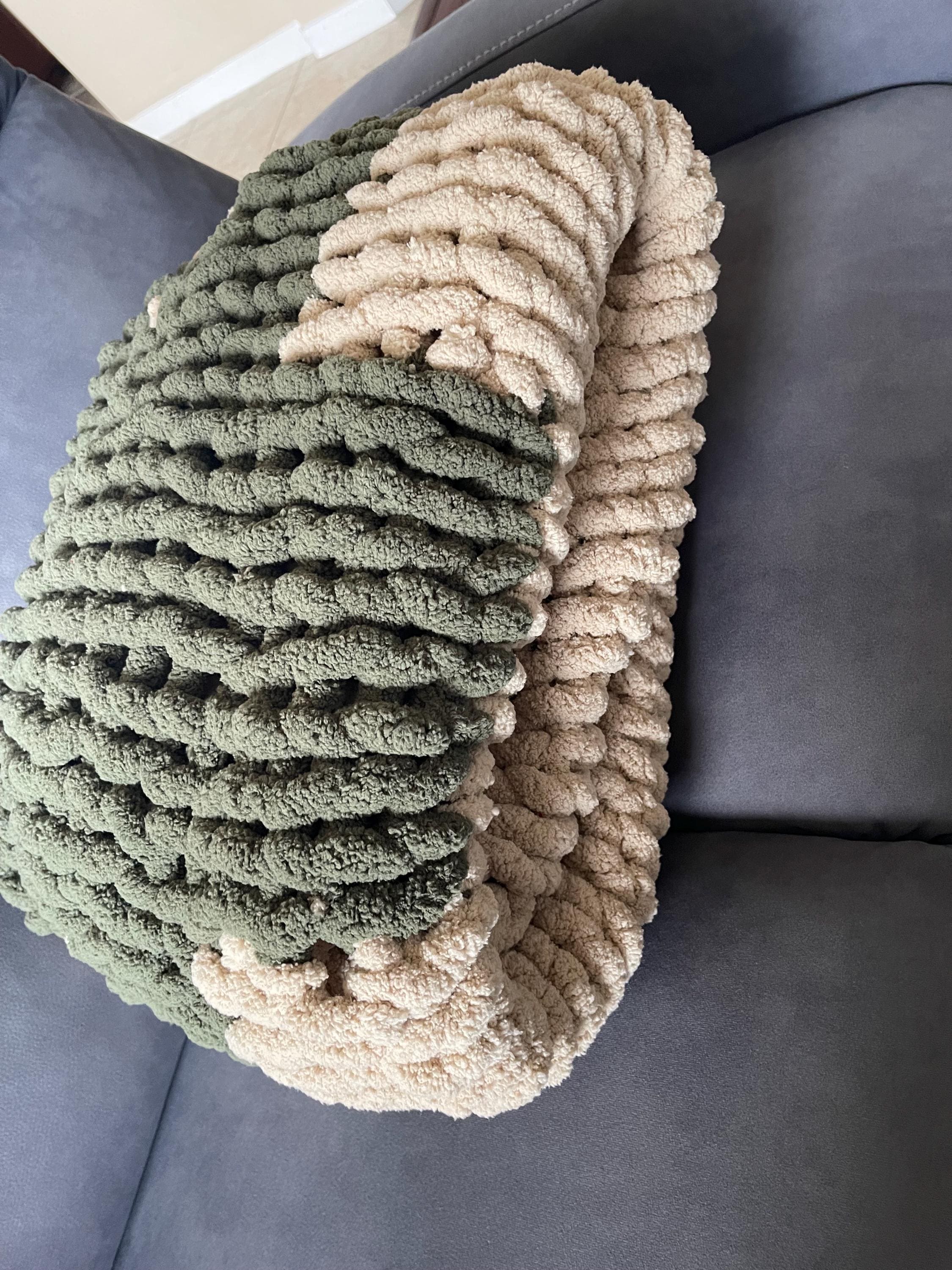 Custom Christmas Tree Blanket! 100% Hand-knit in the GREAT STATE of ...