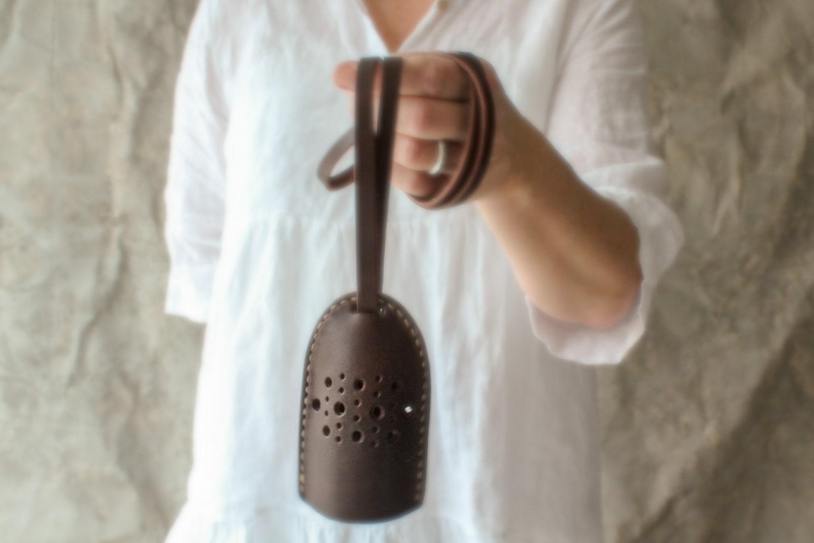 Leather Key Clochette - Etsy