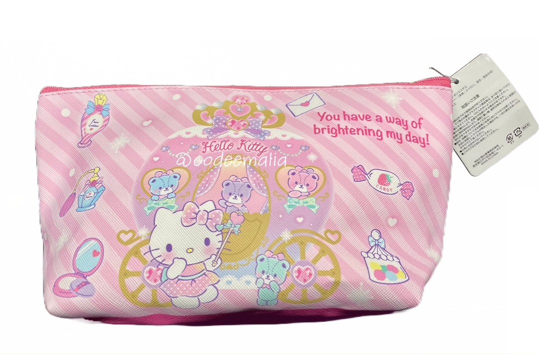 Sanrio Pink Hello Kitty Boat-shaped Cosmetics Pouch/bag - Japan ...