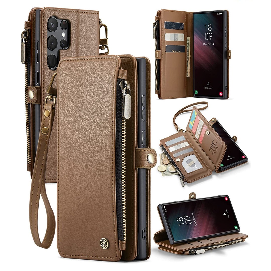 Samsung Galaxy S23 Ultra Case Samsung S23 Ultra Wallet Case - Etsy