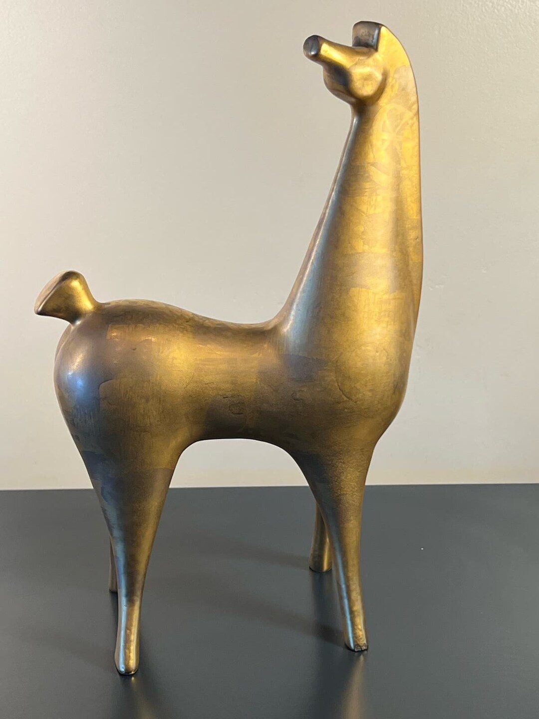 Sascha Brastoff Gold Glazed Horse Sculpture Mid Century Modern RARE ...