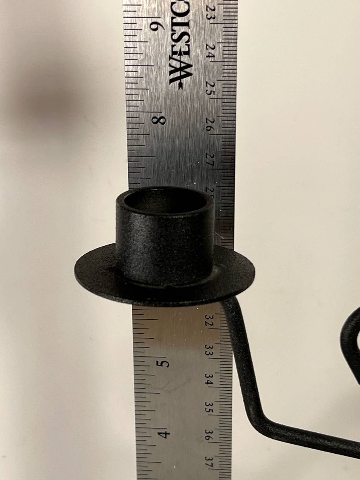 Vintage MCM Metal Stickman Candle Holders - Etsy