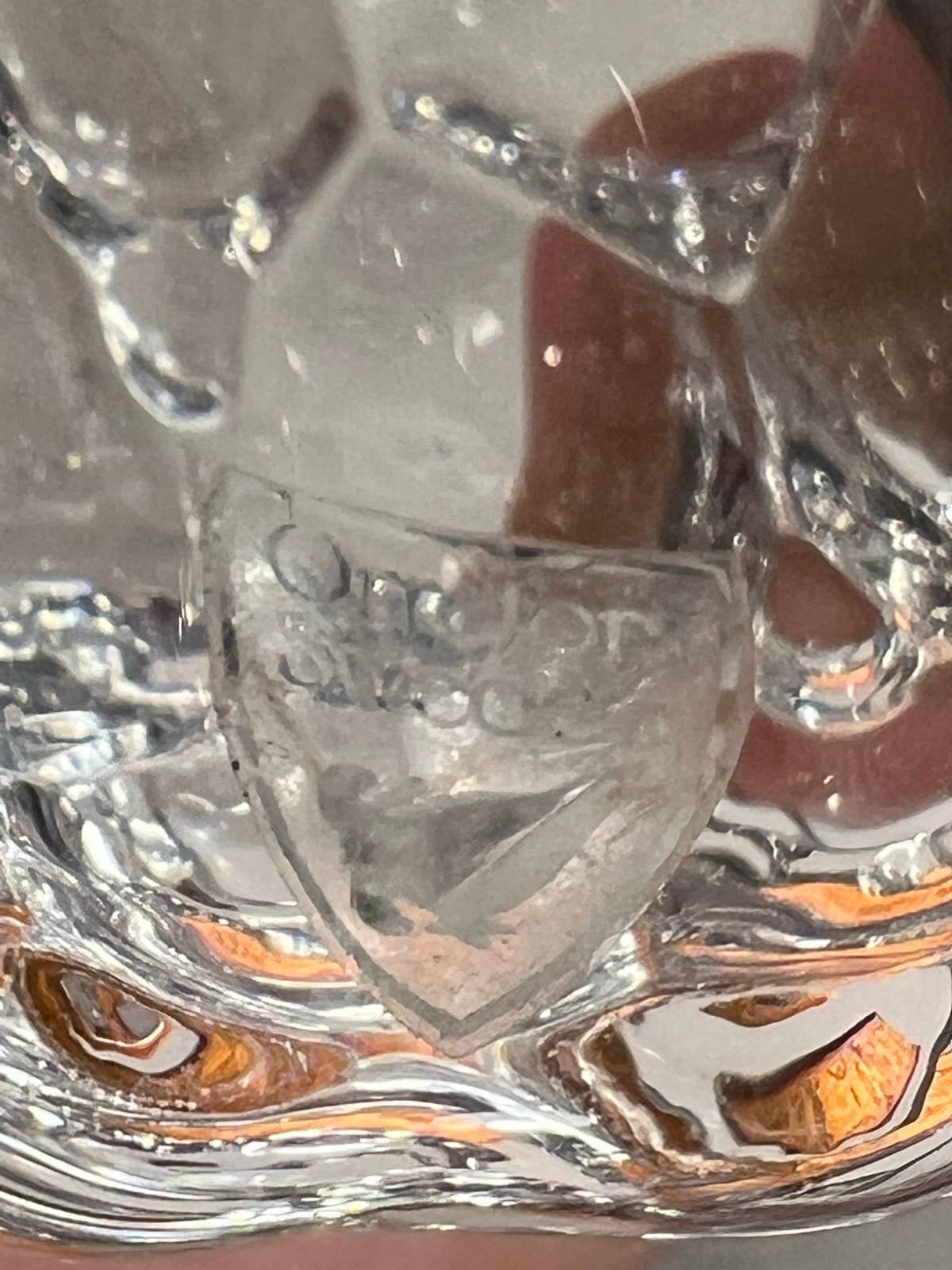 Vintage Orrefors Hallon Raspberry Glass Tealight/votive - Etsy