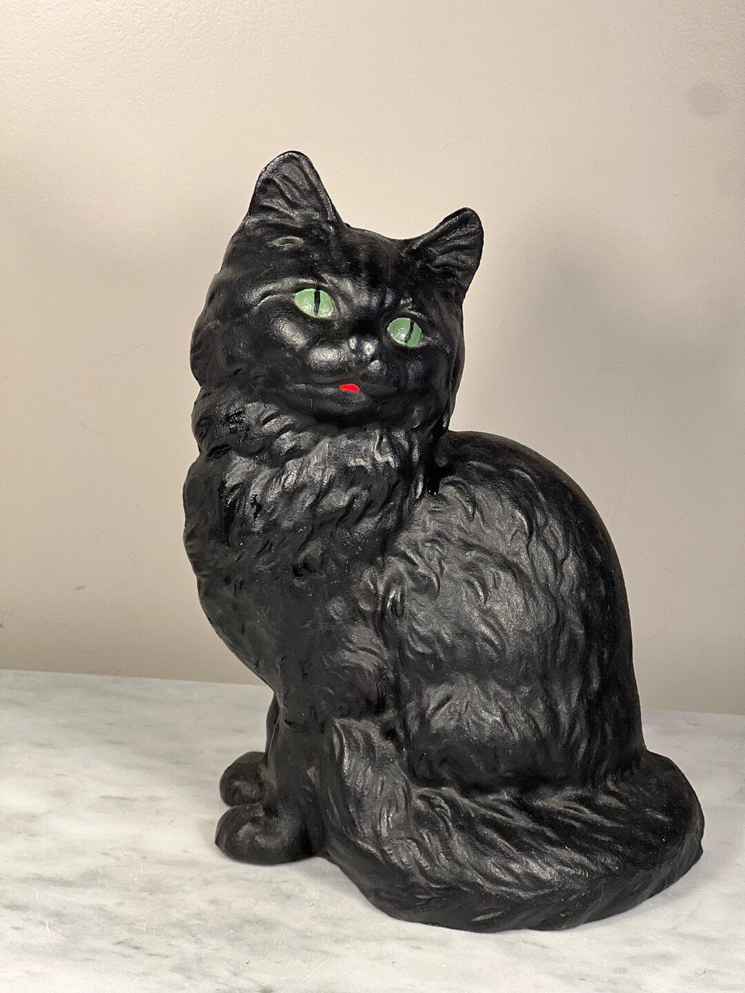 Antique Cast Iron Black Persian Car - Etsy