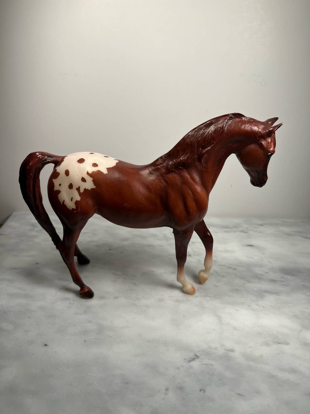 Vintage Chestnut Appaloosa-warmblood Stallion Mold-breyer - Etsy
