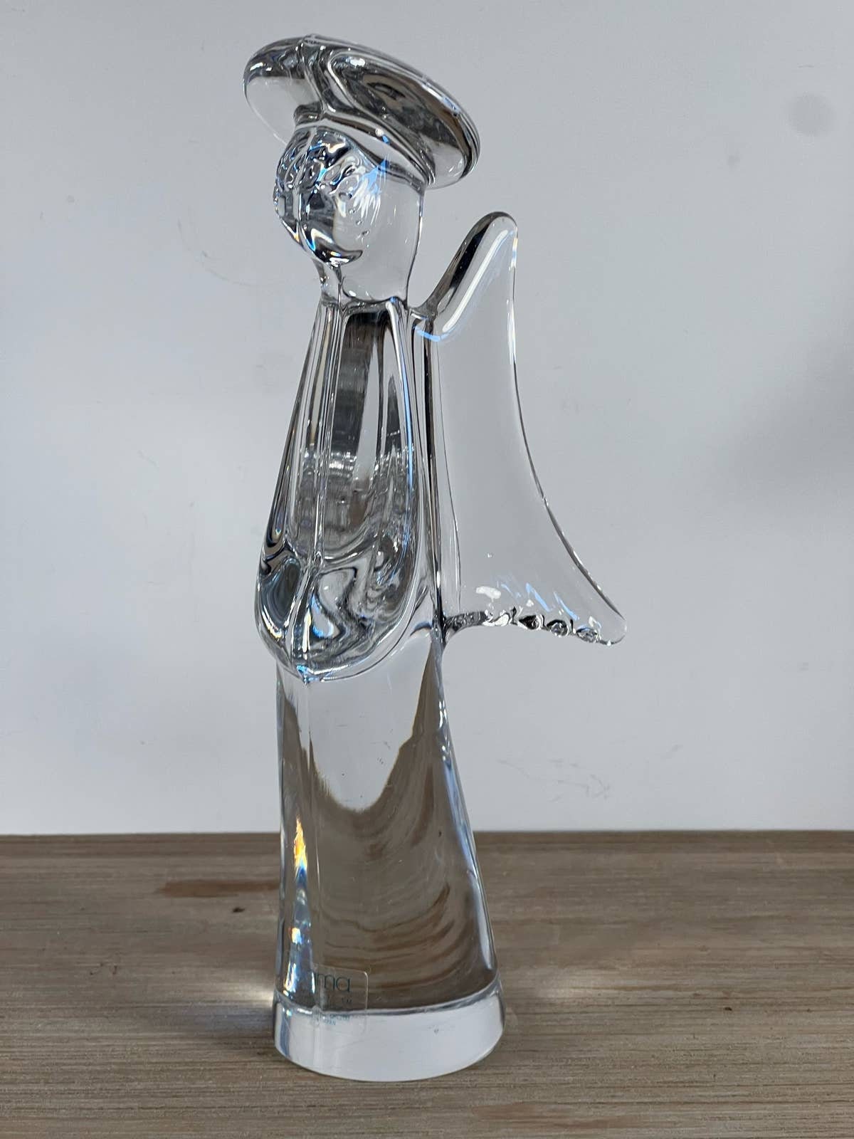 Vintage Crystal Angel Hand Blown Art Glass Clear. - Etsy