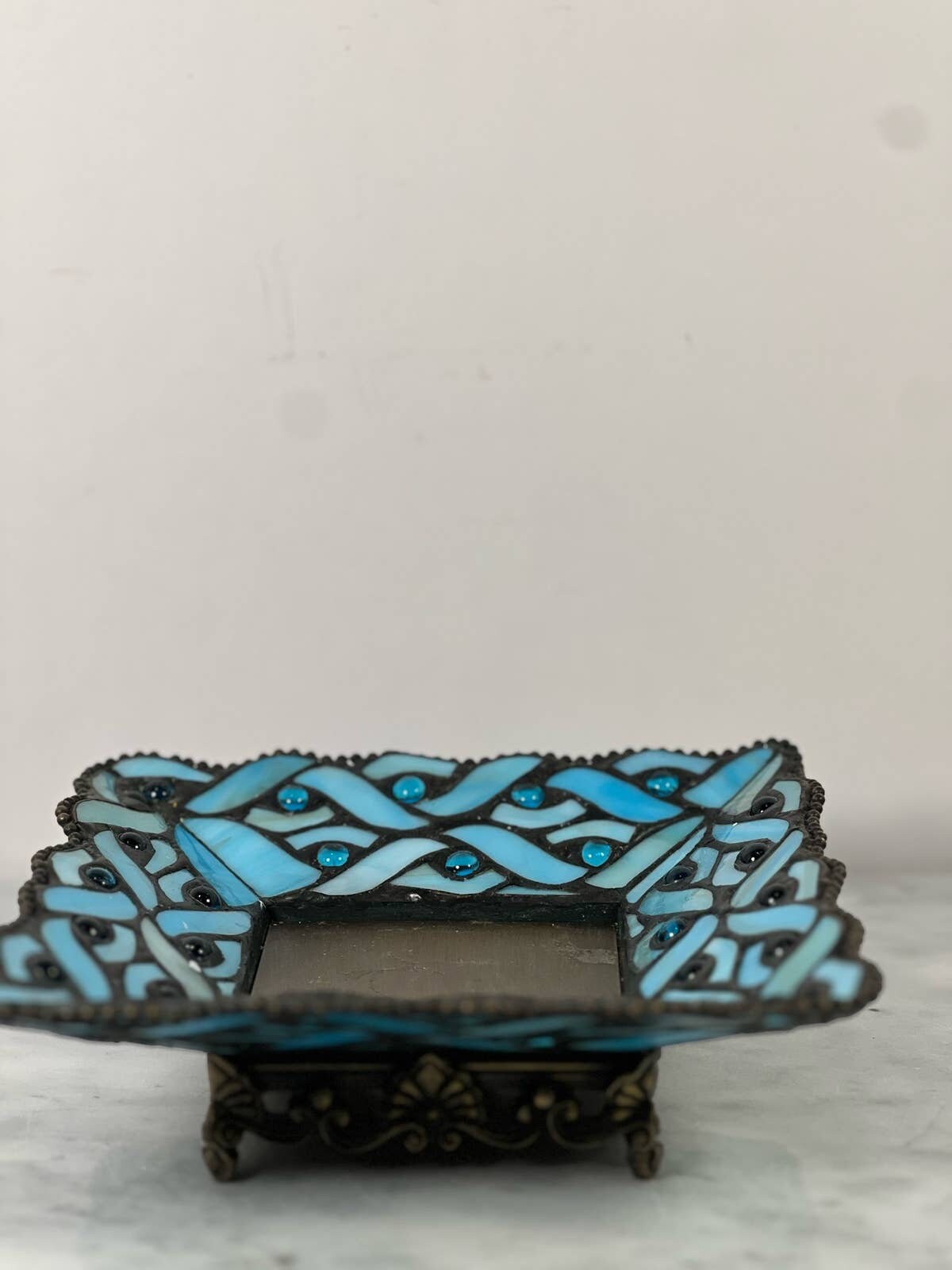 Mosaic Partylite Candle Holder - Etsy