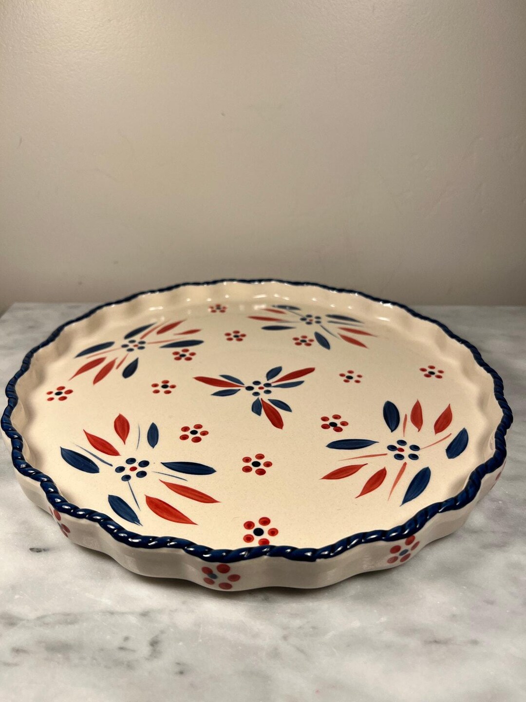 Vintage Temptations Old World Plate Platter - Etsy