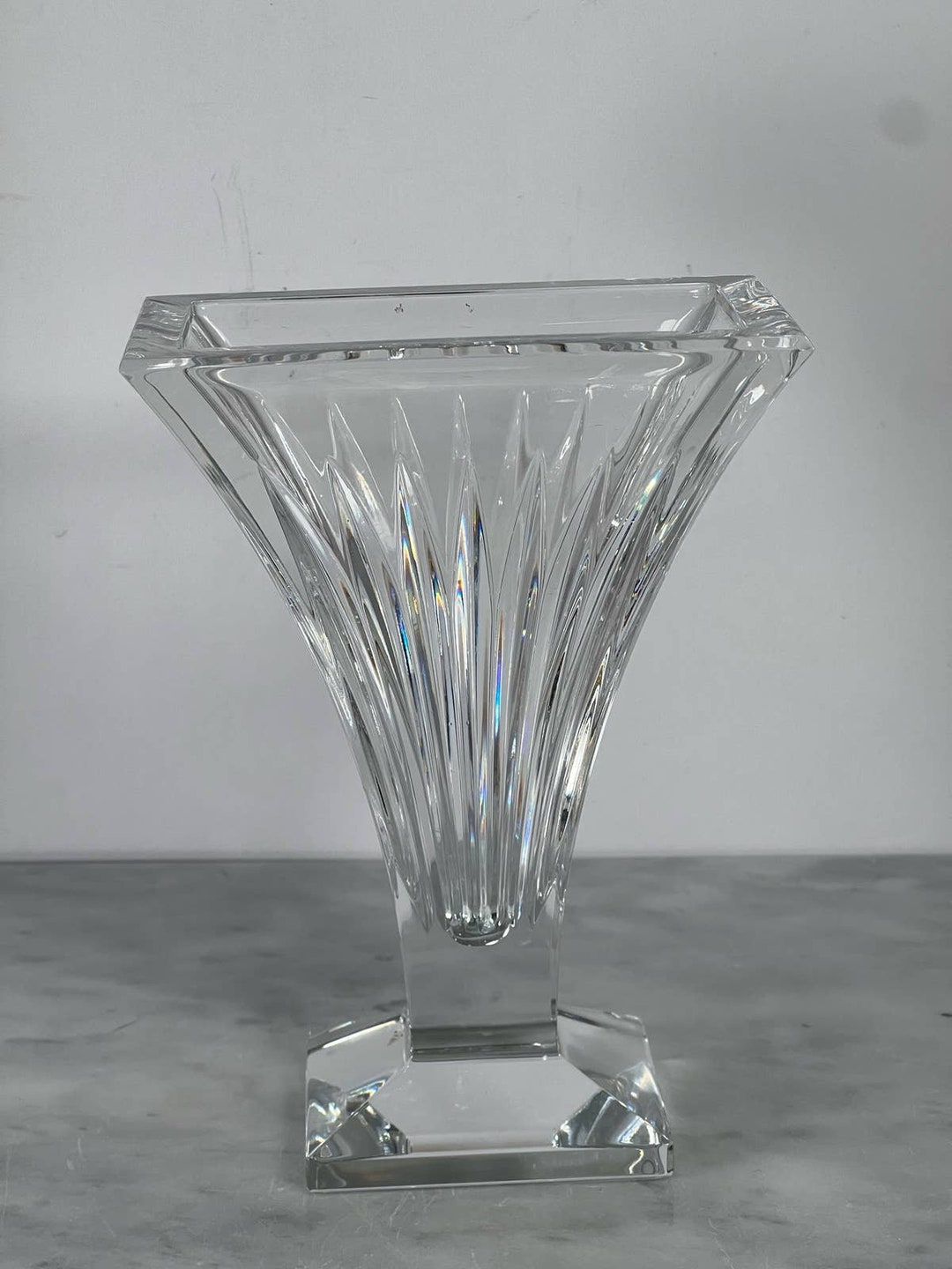 Gorgeous Waterford Crystal Clarion Vase 6 Inches Limited Edition - Etsy
