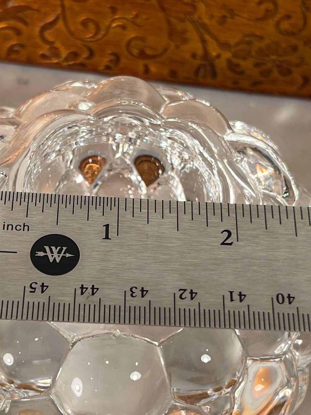 Vintage Orrefors Hallon Raspberry Glass Tealight/votive - Etsy