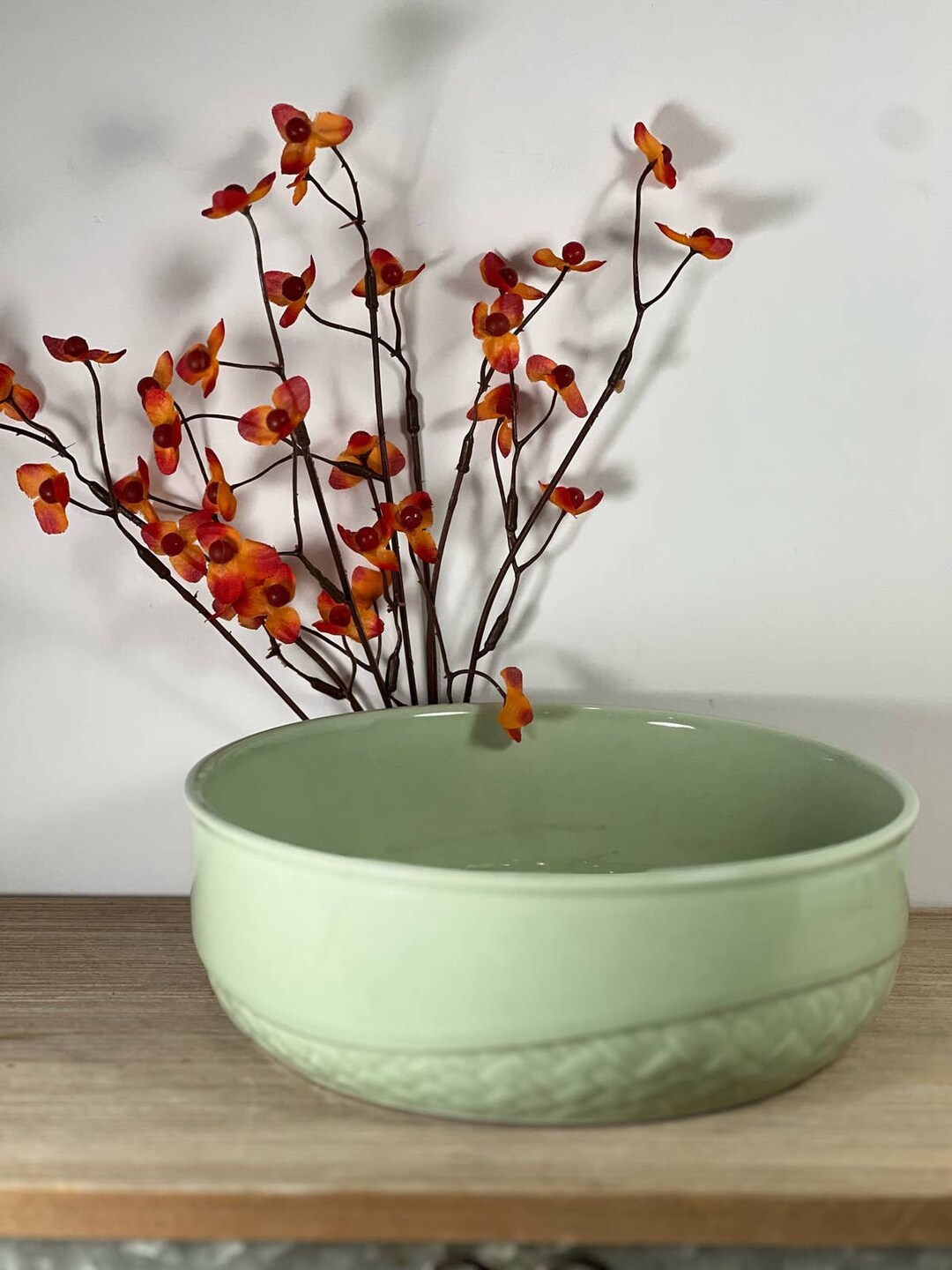 FTDA USA Vintage Green PFALTZGRAFF 1983 Bowl Rare! - Etsy