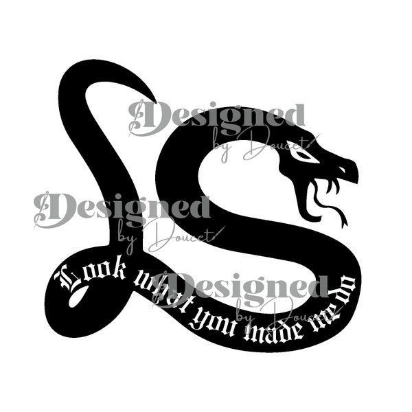 Taylor Snake Svg - Etsy