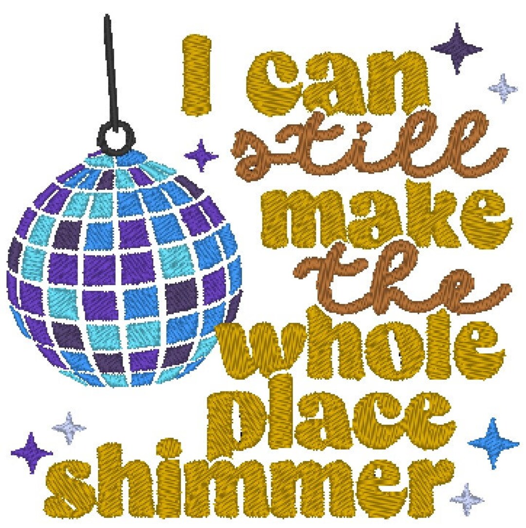 Bejeweled Taylor I Can Still Make the Whole Place Shimmer - Etsy