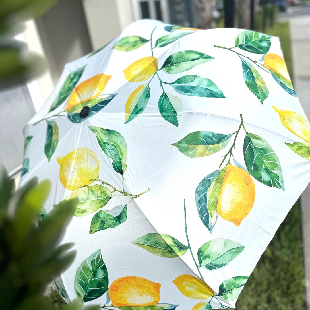 Lemon Umbrella Extra Large Amalfi Lemon Umbrella Gift for Her Large ...
