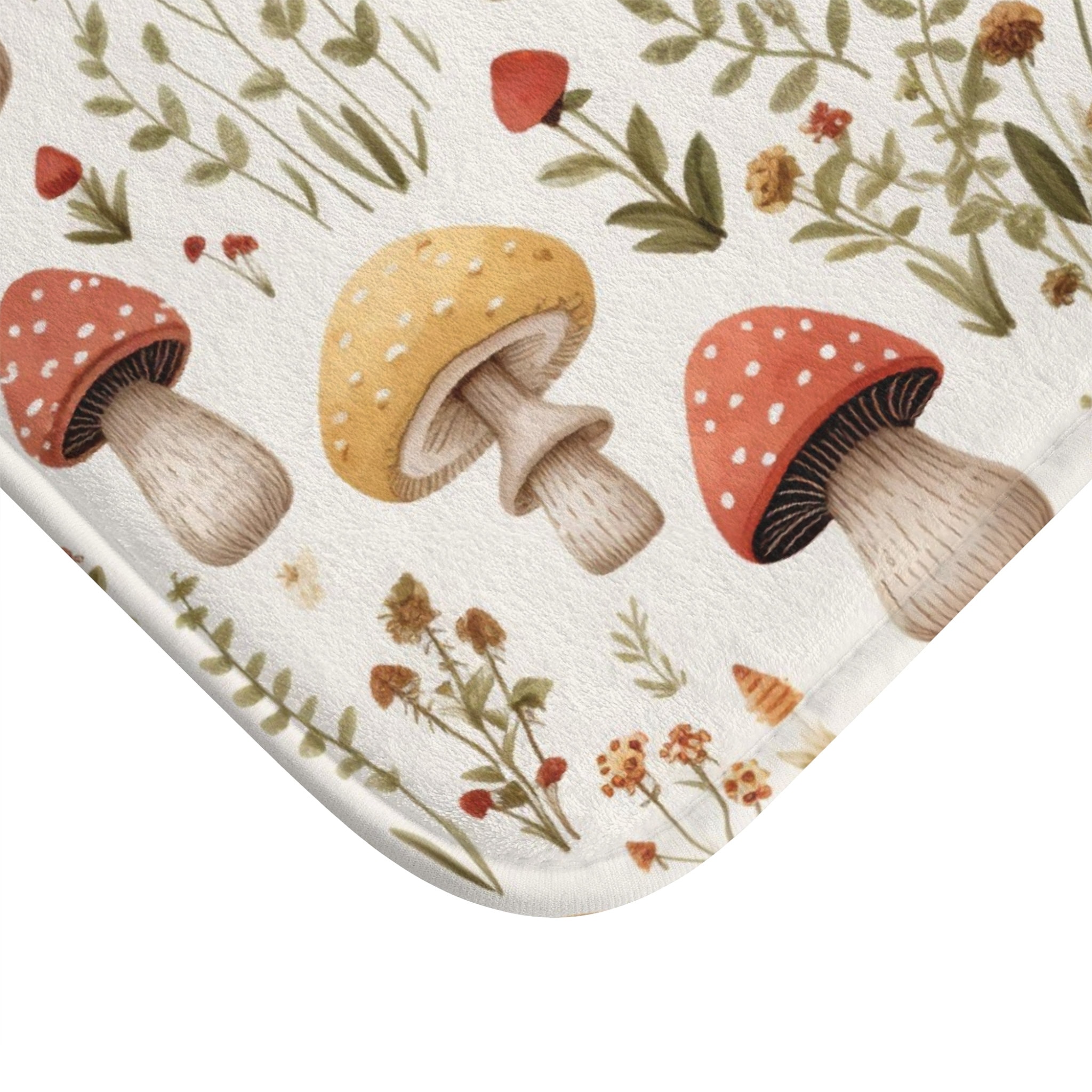 Mushroom Decor Aesthetic Shower Mushroom Bathroom Decor Cottagecore ...