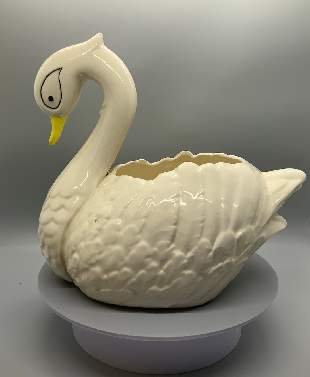 Vintage Swan Vase, Planter, Flower Pot - Etsy