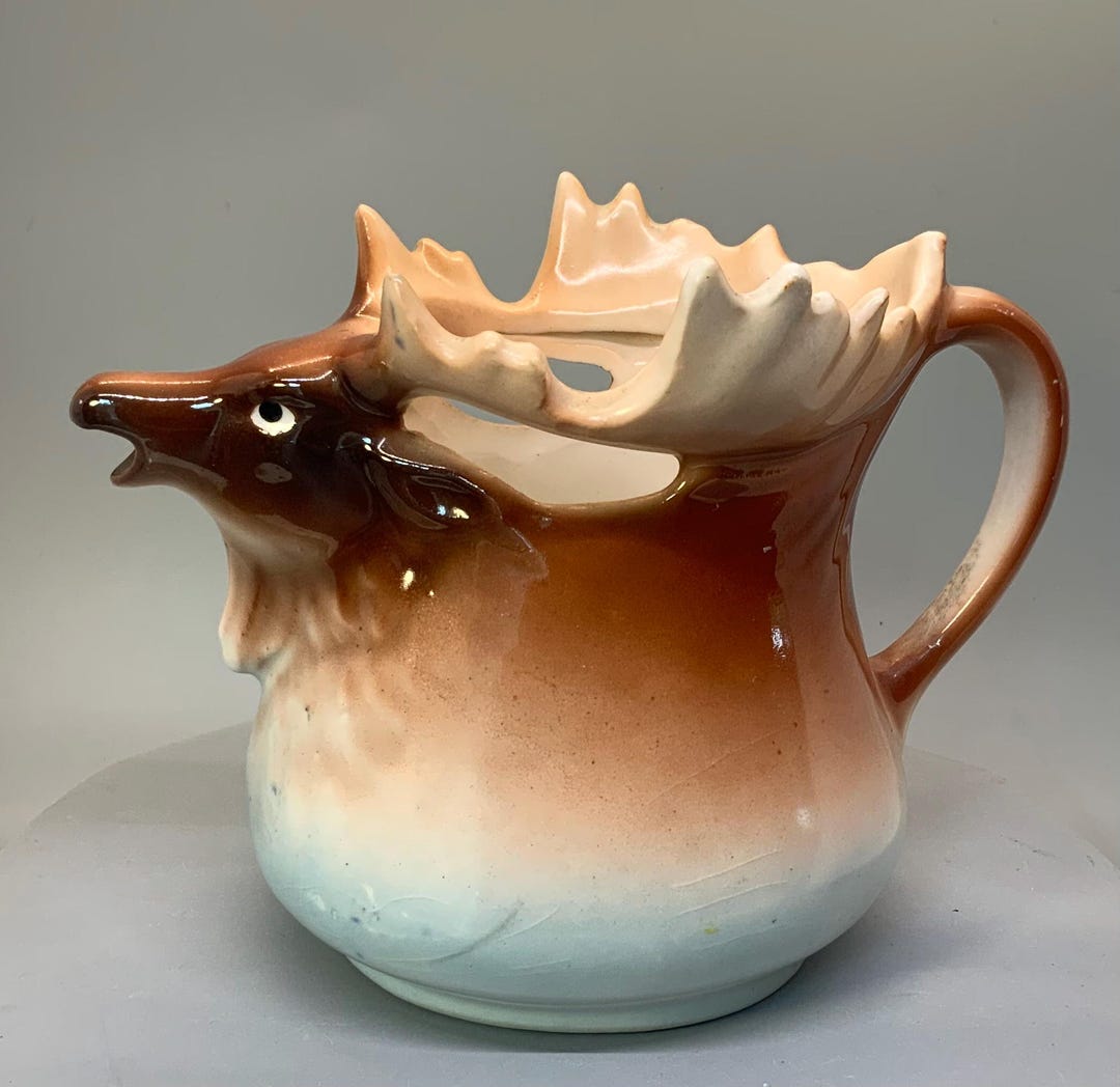 Vintage Moose-elk Creamer-pitcher, Made in Austria - Etsy