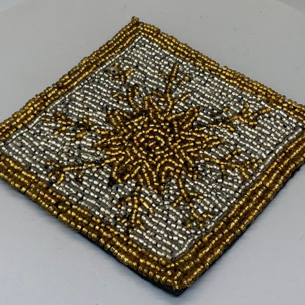 Beaded Coasters - Etsy