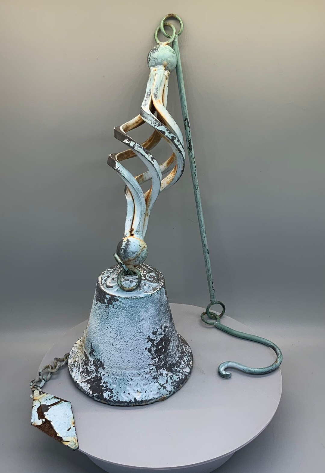 Vintage Cast Iron Front Porch Bell - Etsy