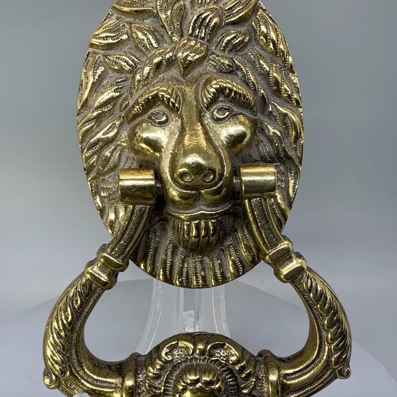 Lion Knocker Drawer Pull - Etsy