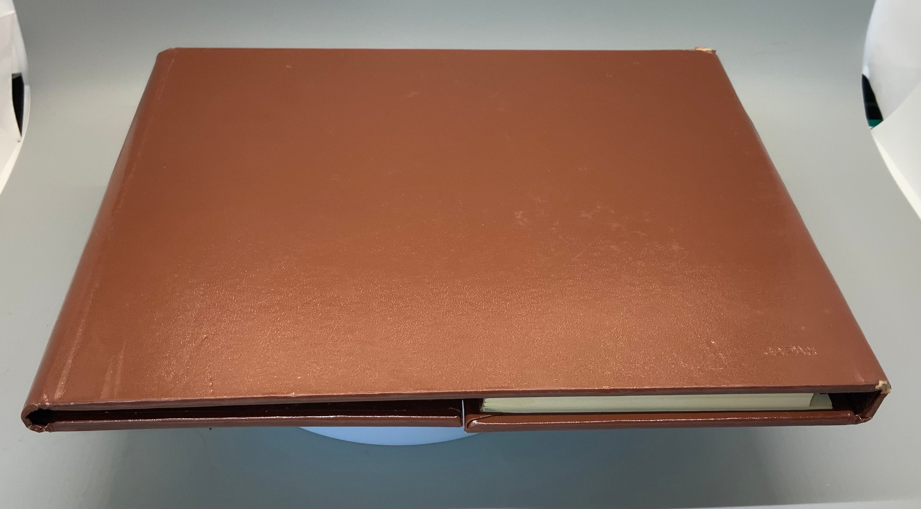 Vintage Mid Century Modern Desktop Address Book and Memo Pad Holder - Etsy