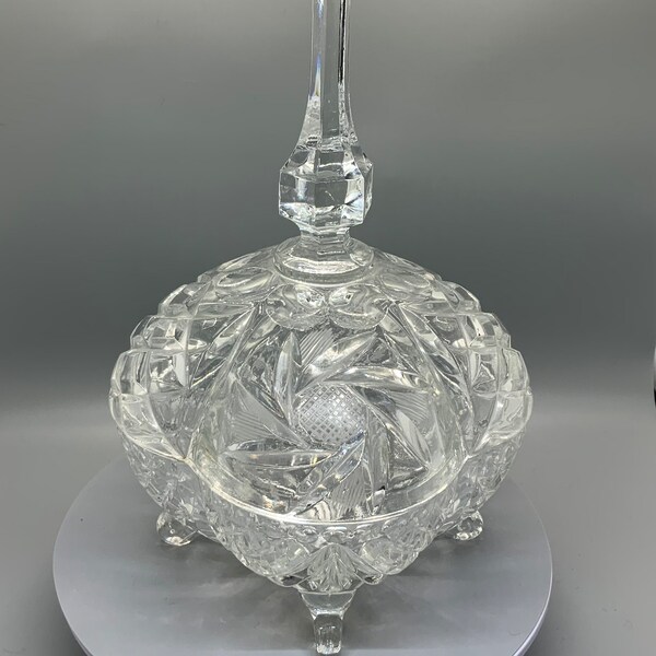 Crystal Candy Dish - Etsy