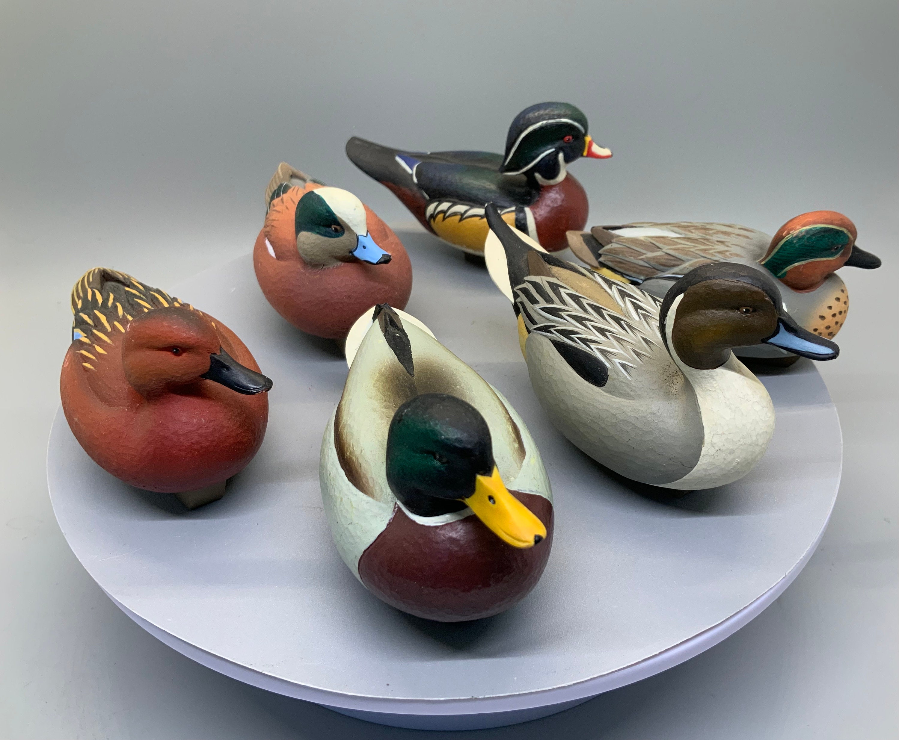 Ducks Unlimited Jett Brunet Miniature Duck Decoy Set of - Etsy