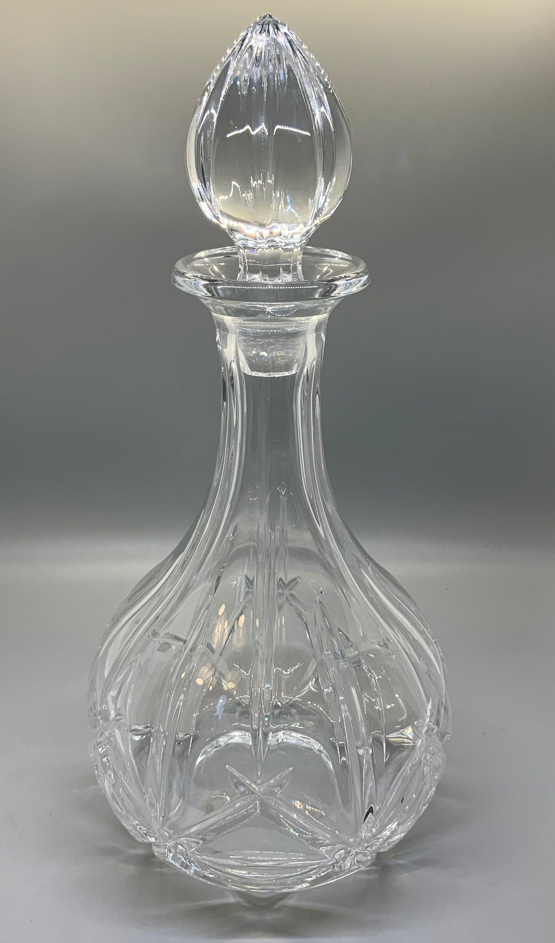 Gorham Crystal Lady Anne Decanter With Crystal Glass Stopper - Etsy