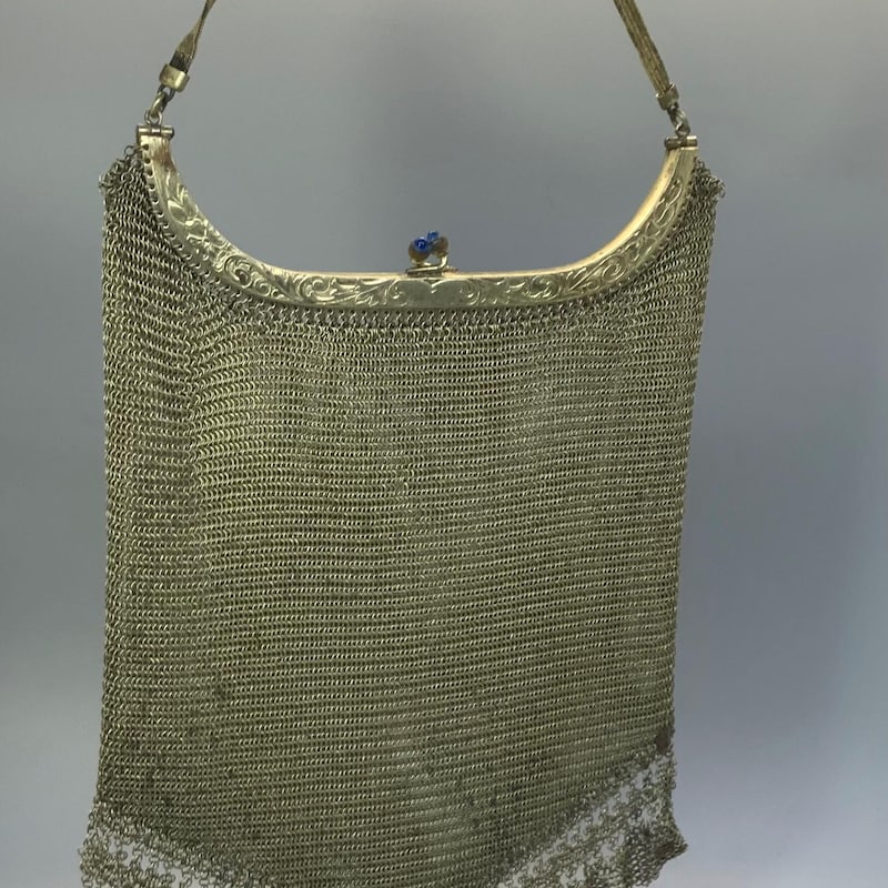 Vintage Mesh Purse - Etsy