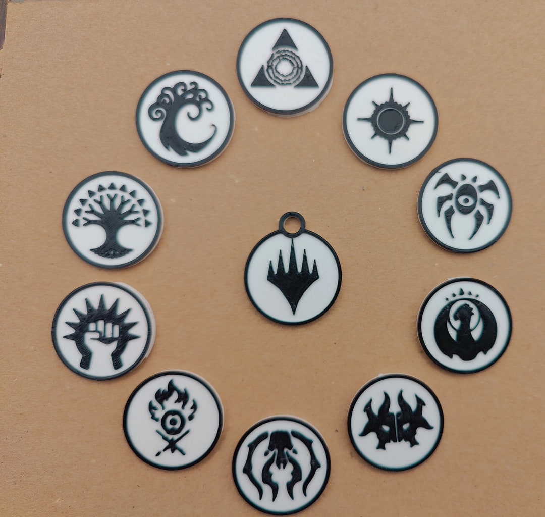 Magic: the Gathering Guild Symbols Keychain or Token/coin - Etsy