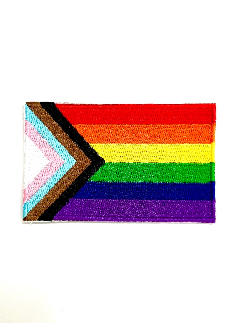 Rainbow Pride Flag Patch - Etsy