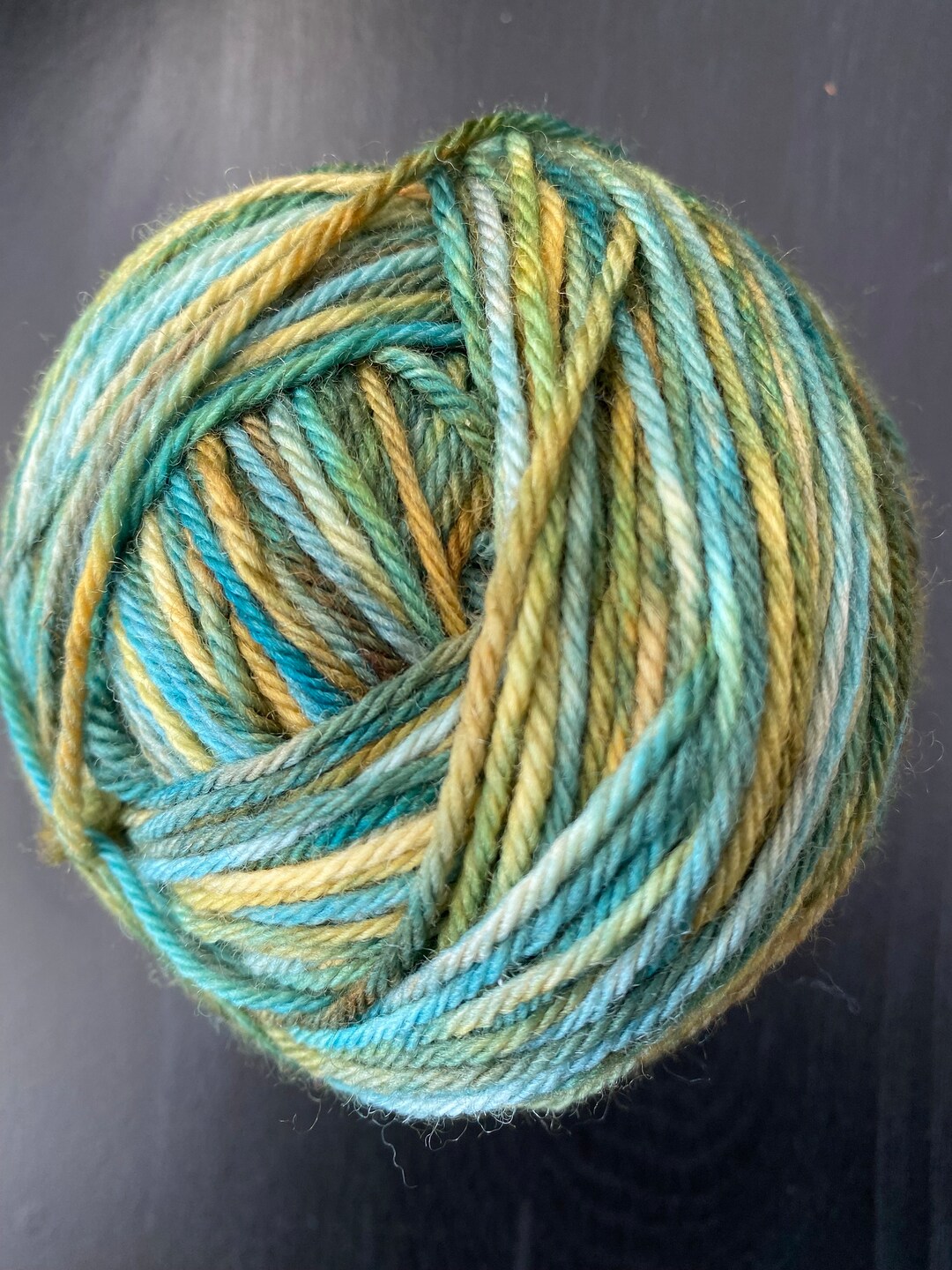 Hand Dyed 100% SW Merino DK Yarn-north Shore - Etsy
