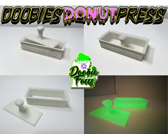 Doobie Fatts Donut Press glow in the Dark - Etsy
