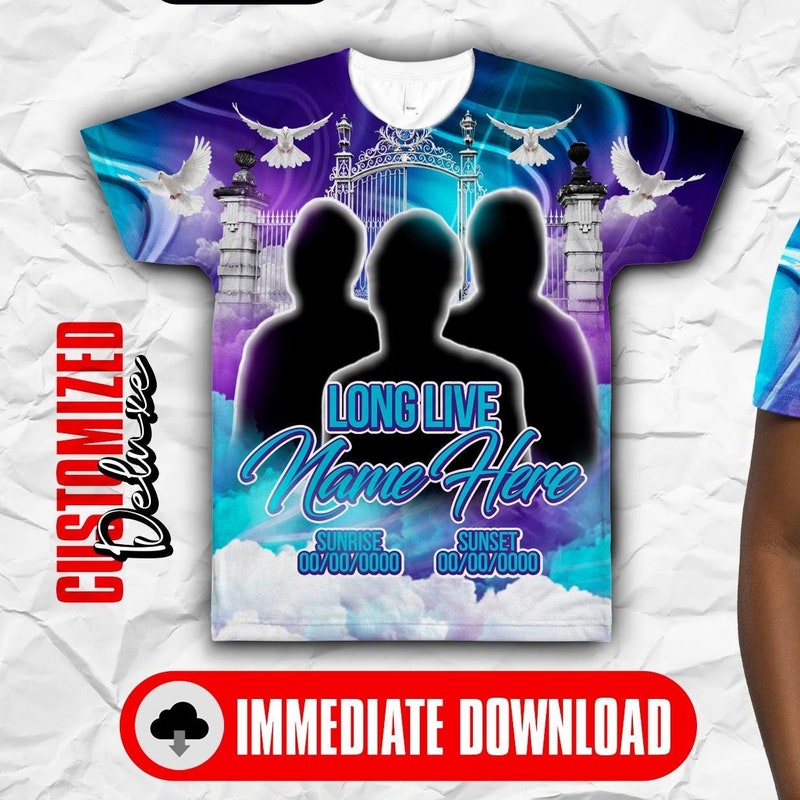 Funeral Tshirt Design - Etsy