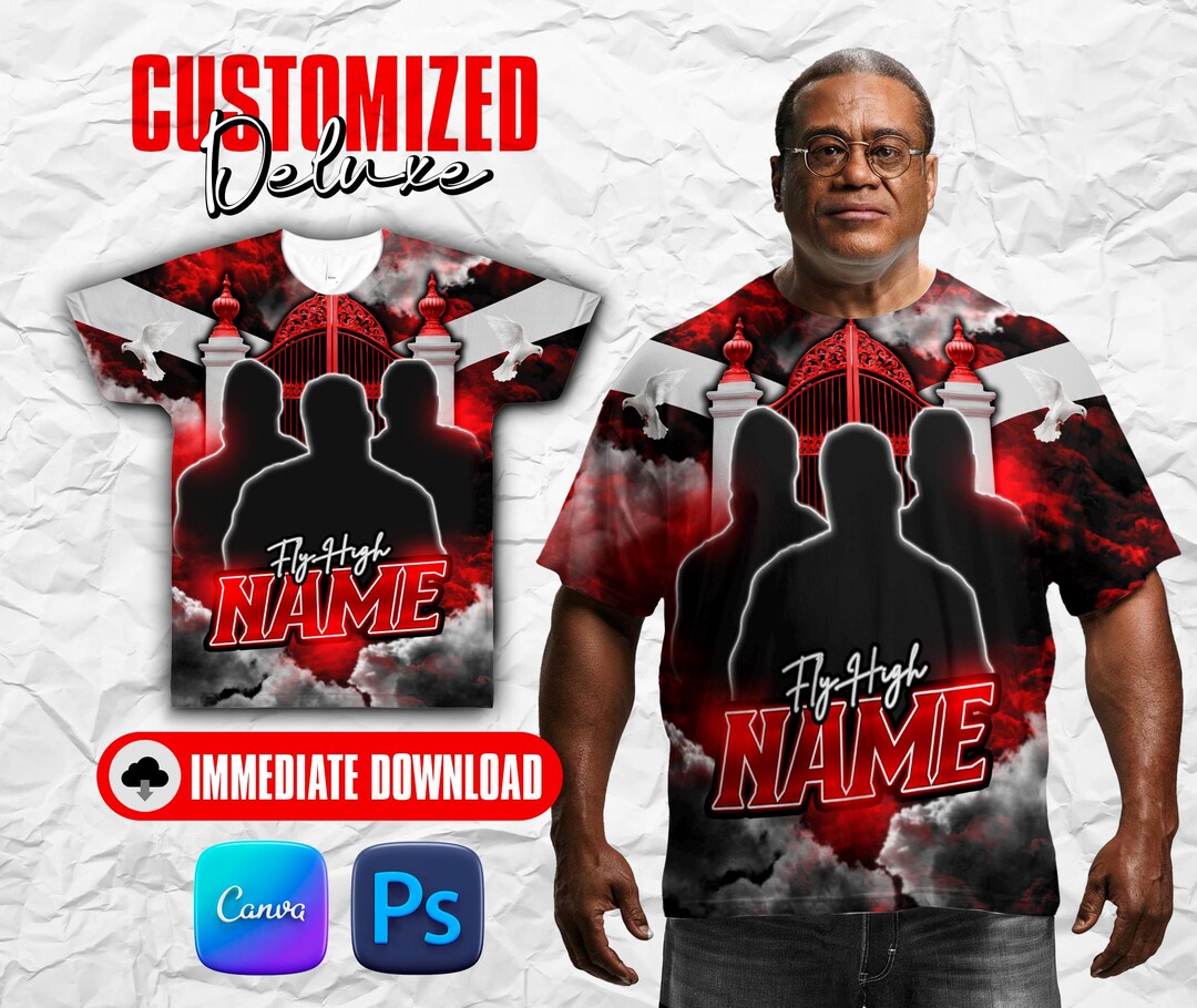 Funeral RIP Memorial - Digital Design - Sublimation Rip - Rest in ...