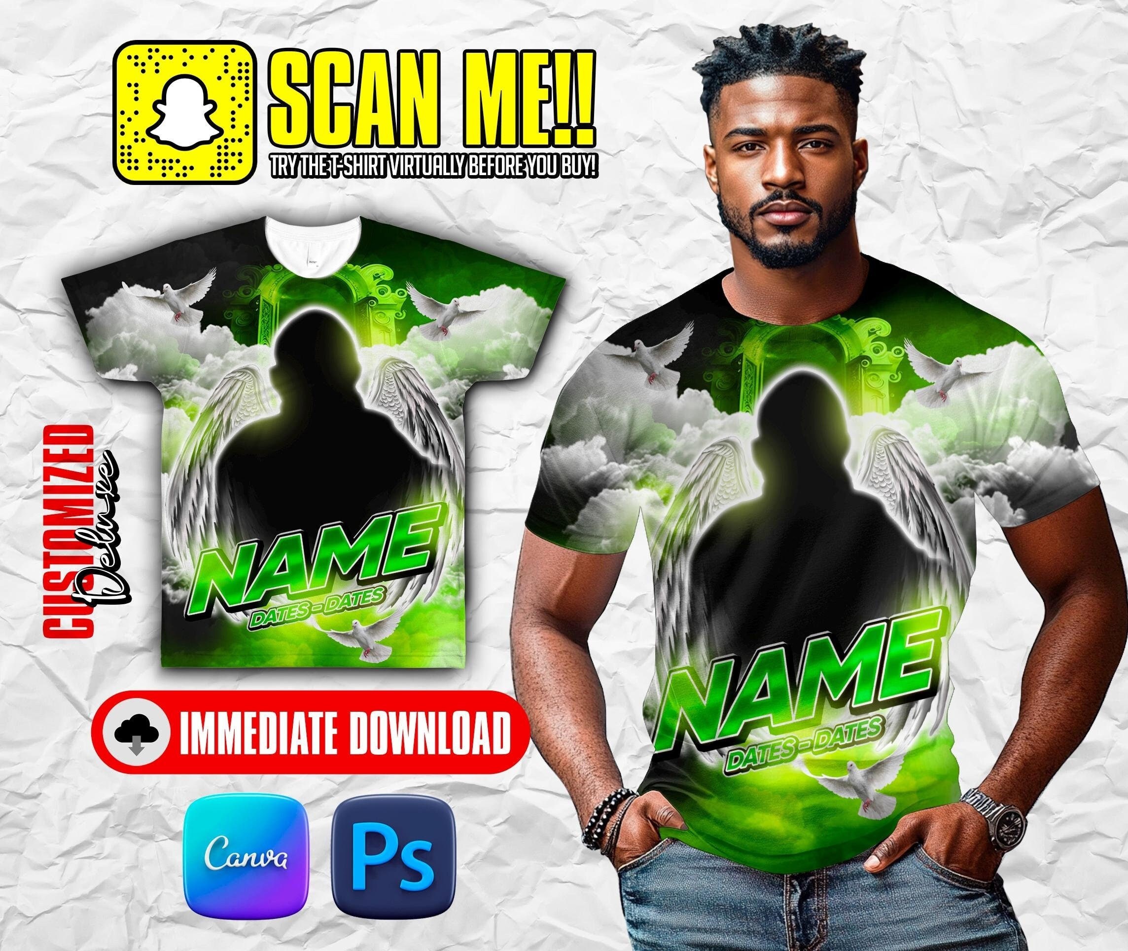 Funeral RIP Memorial - Digital Design - Sublimation Design Rip - Shirt ...