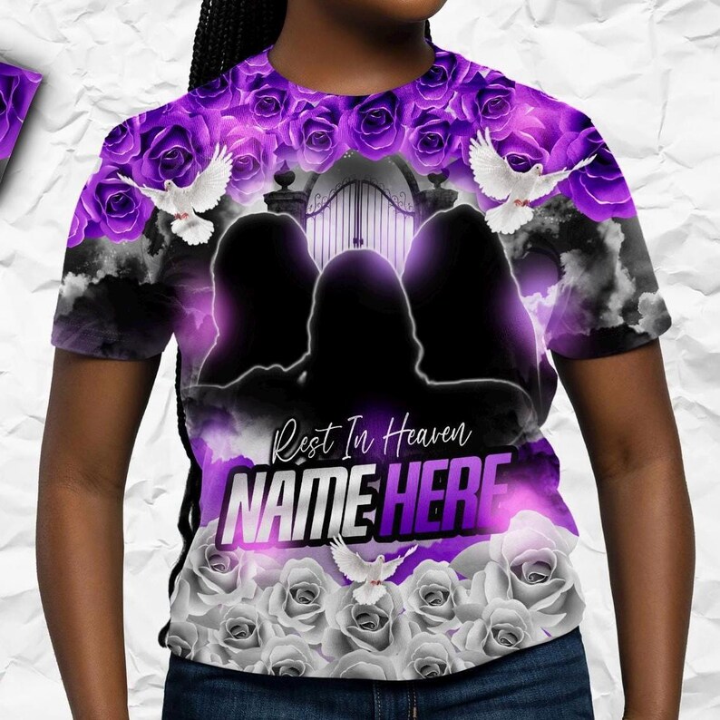 Funeral RIP Memorial - Digital Design - Etsy