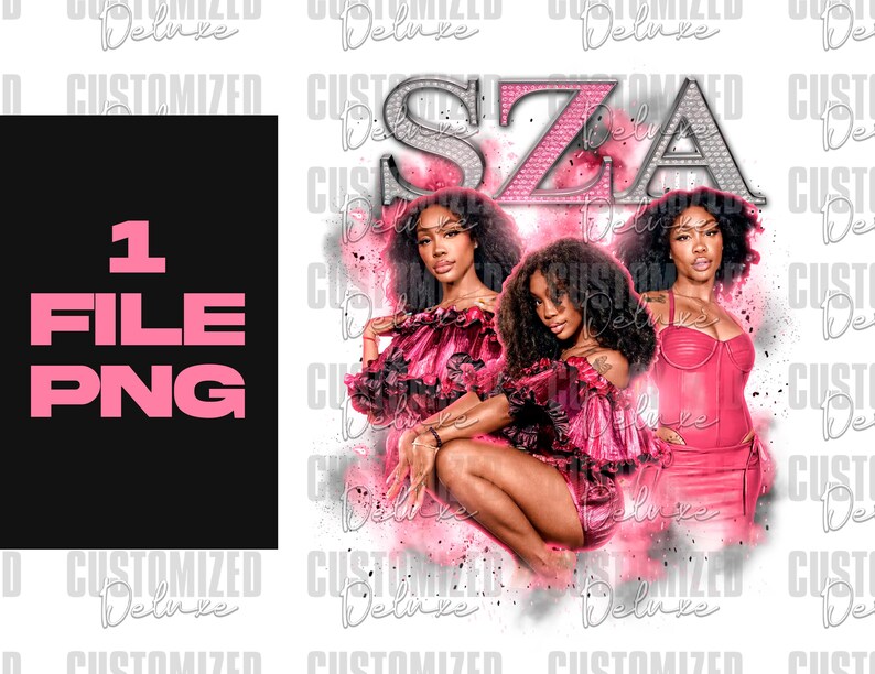 SZA Png Design Pink Edition - Merch SZA Shirt - Grand National Tour ...