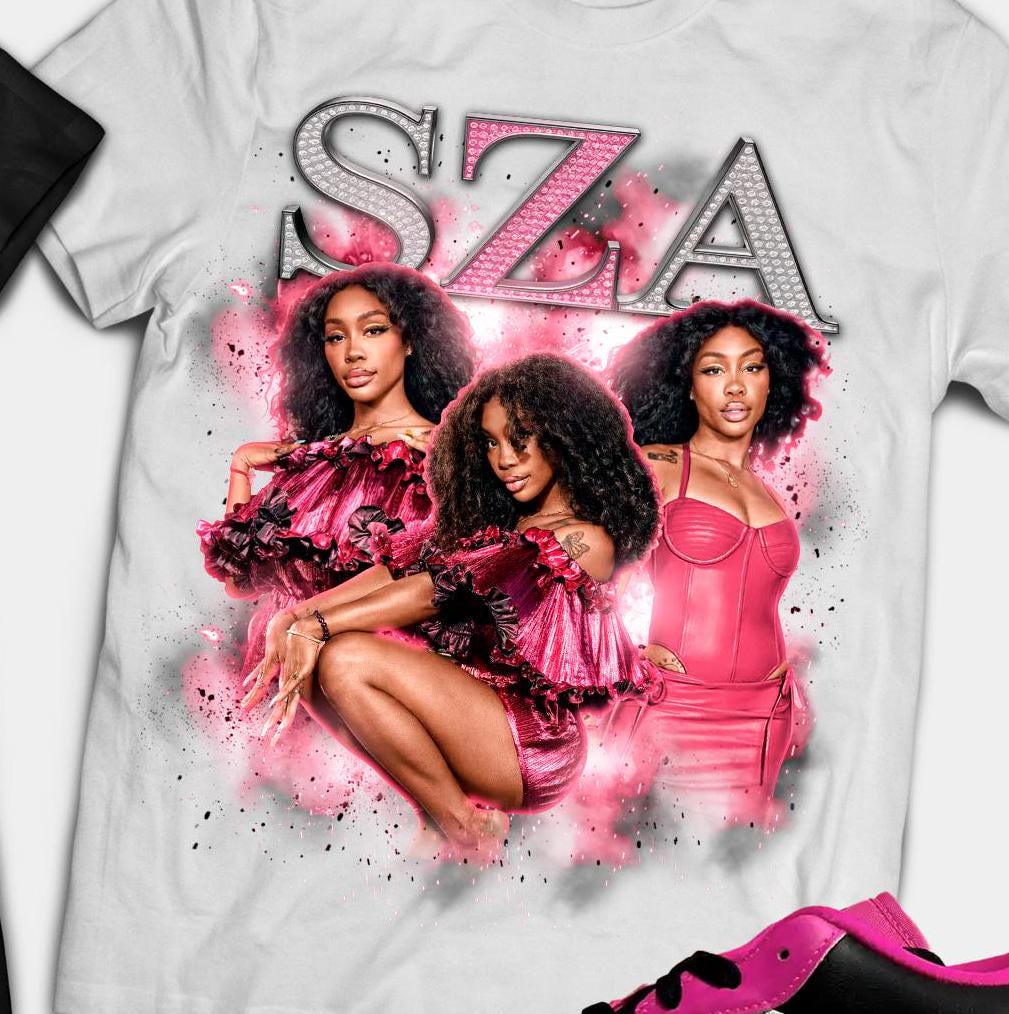 SZA Png Design Pink Edition - Merch SZA Shirt - Grand National Tour ...