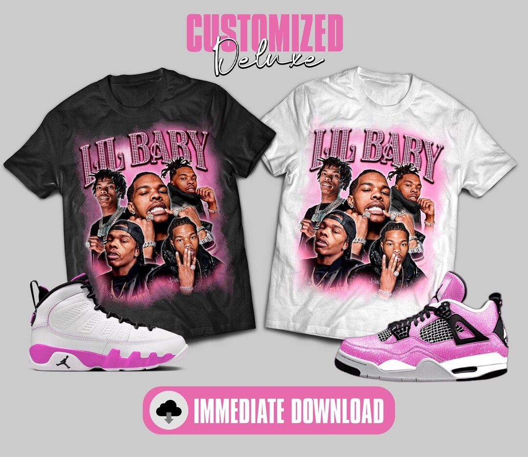 Lil Baby PNG T-SHIRT Lil Baby Png, Lil Baby Graphic, Lil Baby Digital ...