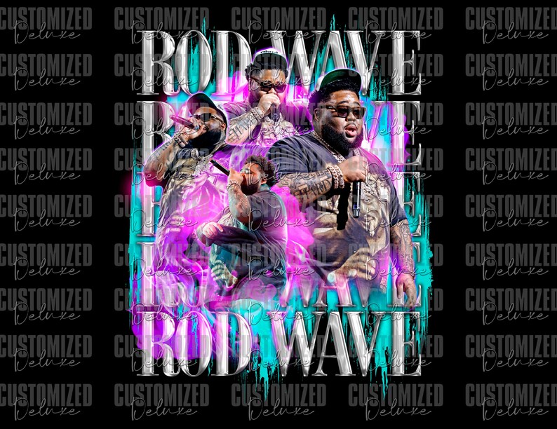 Rod Wave Png - Rod Wave Shirt - Rod Wave Shirt Png - Png File - Rod ...