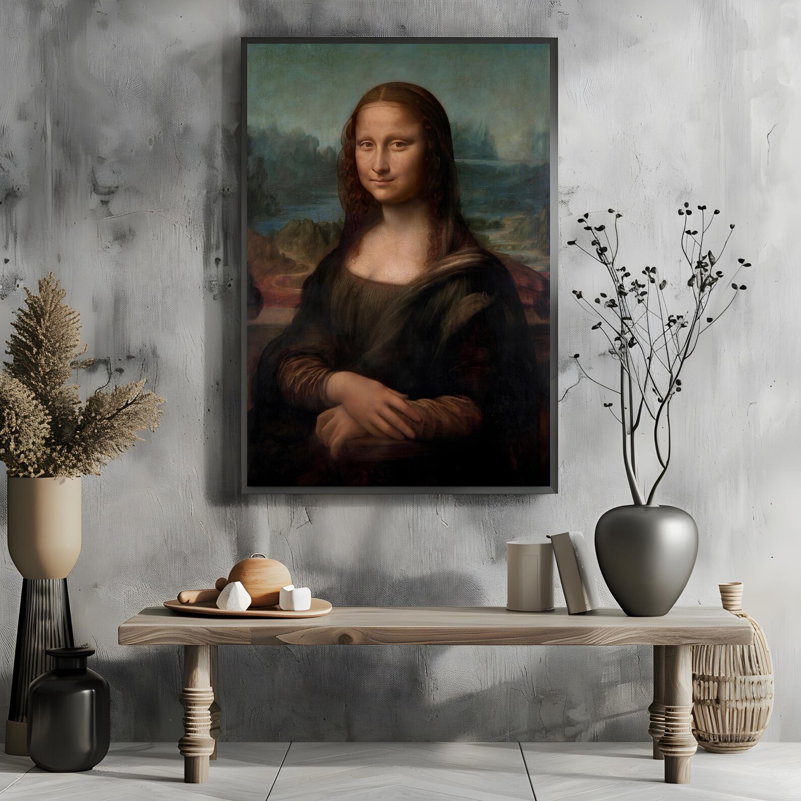 Mona Lisa Del Giocondo by Leonardo Da Vinci 1503- 1506 - Renaissance ...