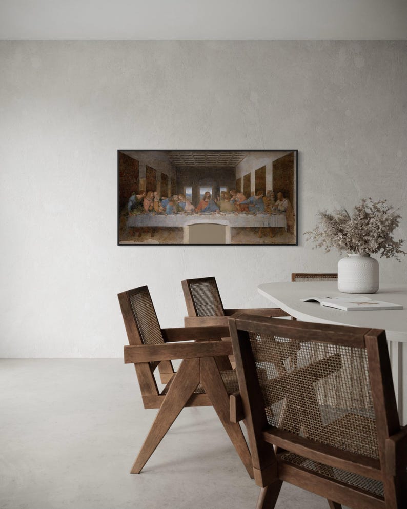 Leonardo Da Vinci - the Last Supper 1495 - Renaissance Art ...