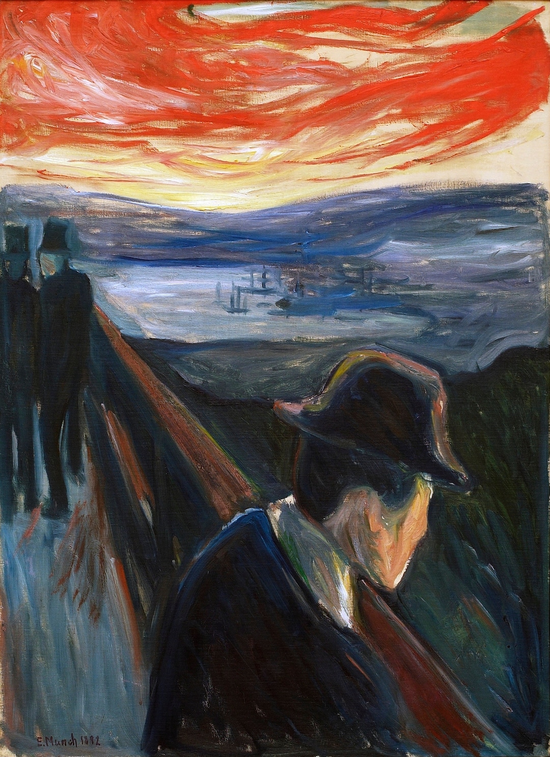 Edvard Munch - Despair 1894 - Expressionists - Digital Art Download - Etsy