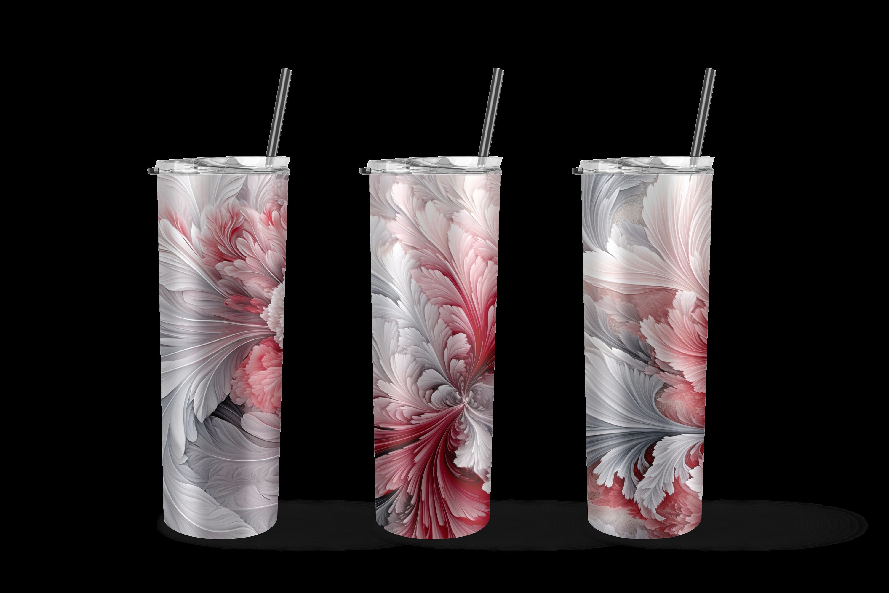 Christmas Floral Frozen in Time Rococo Journal Paper Christmas Flowers ...