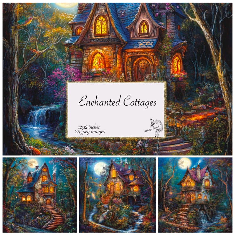Enchanted Cottages - Etsy