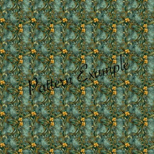Green and Gold Stained Glass Digital Paper, Iridescent Glass Digital ...